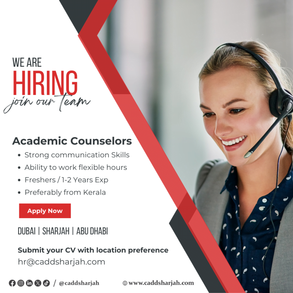 Careers - CADD International Sharjah