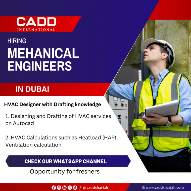 Careers - CADD International Sharjah